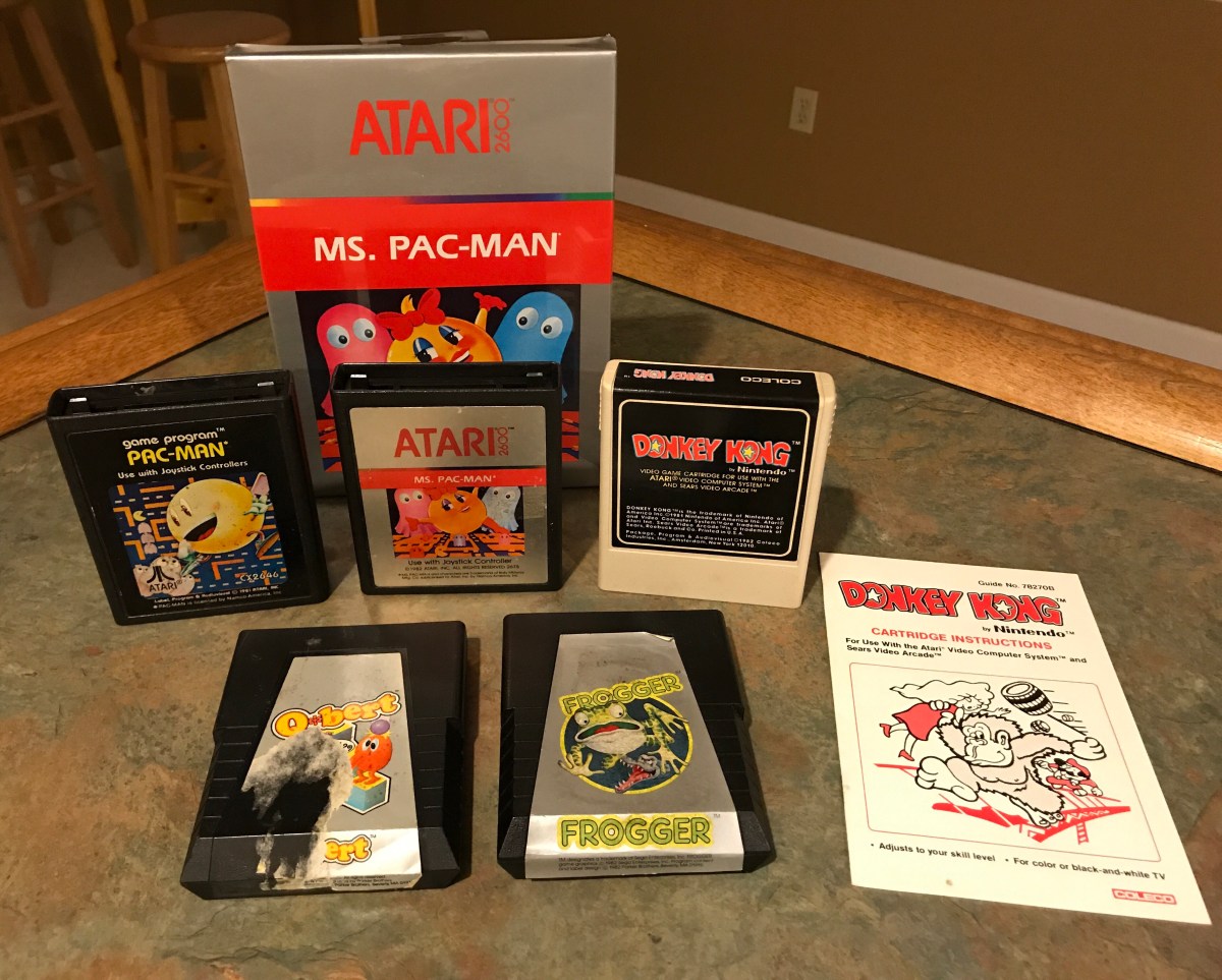 The Icons – Donkey Kong, Frogger, Ms. Pac-Man, Pac-Man, Q*bert ...