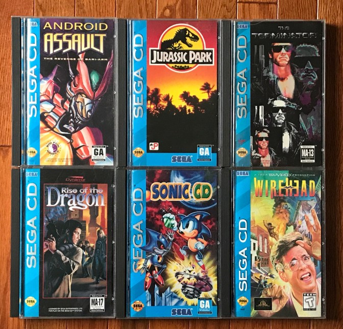 Sega CD Box & Case Artwork – Cartridge Corner