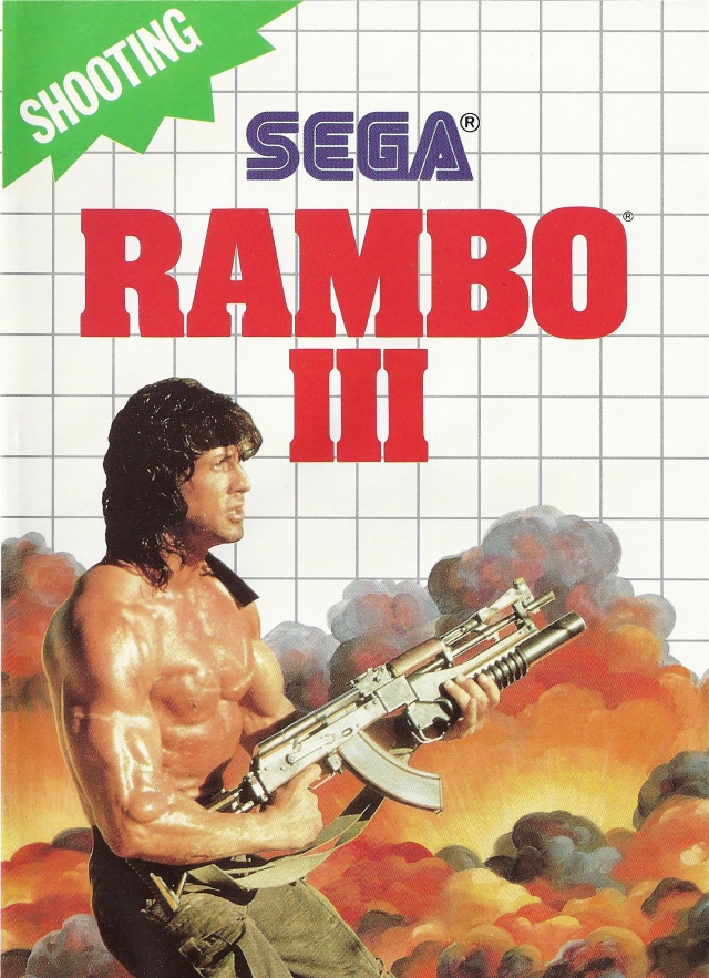 Rambo III (1988) – Sega Master System – Cartridge Corner