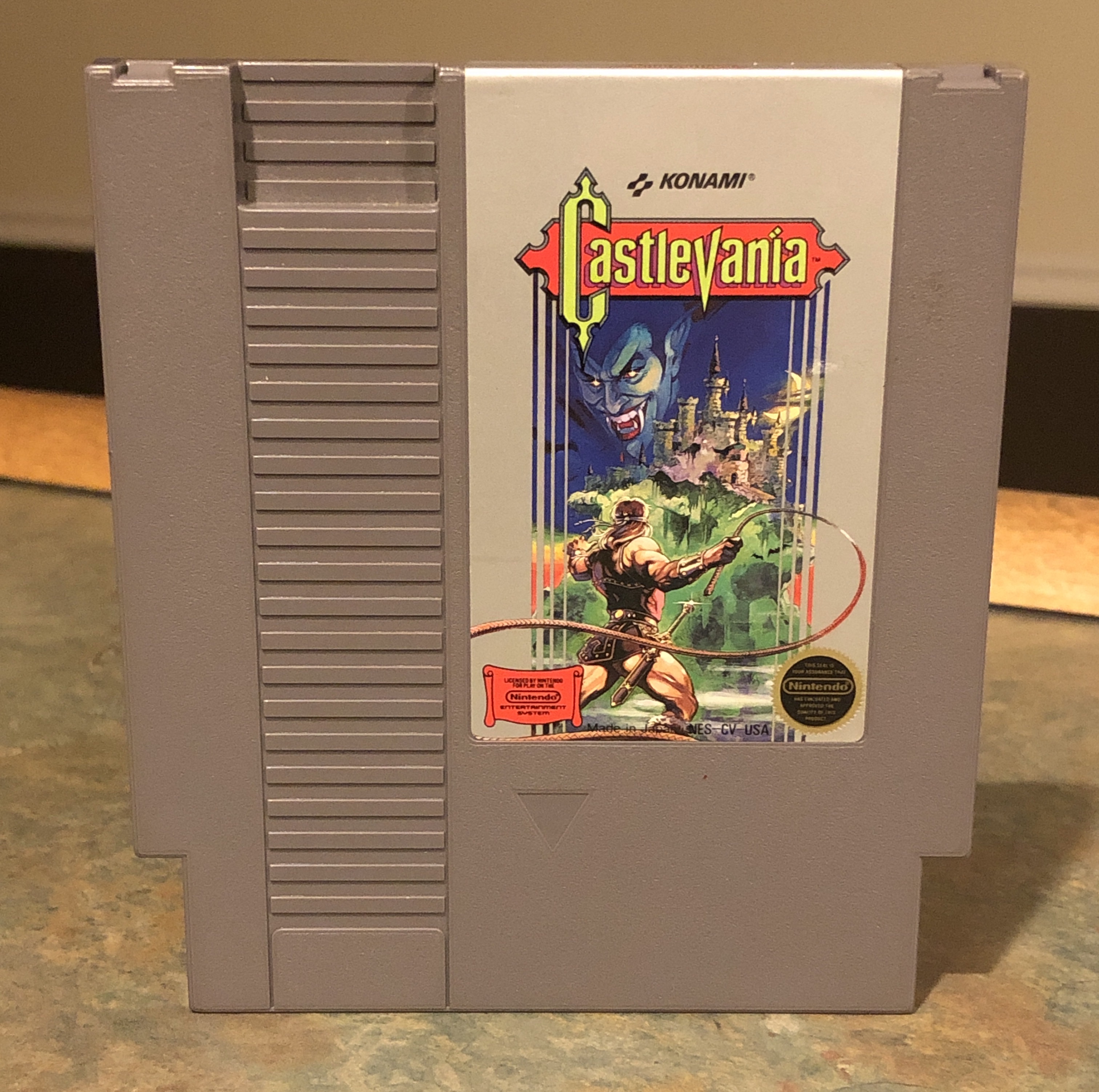 Castlevania (1987) – Nintendo Entertainment System – Cartridge Corner